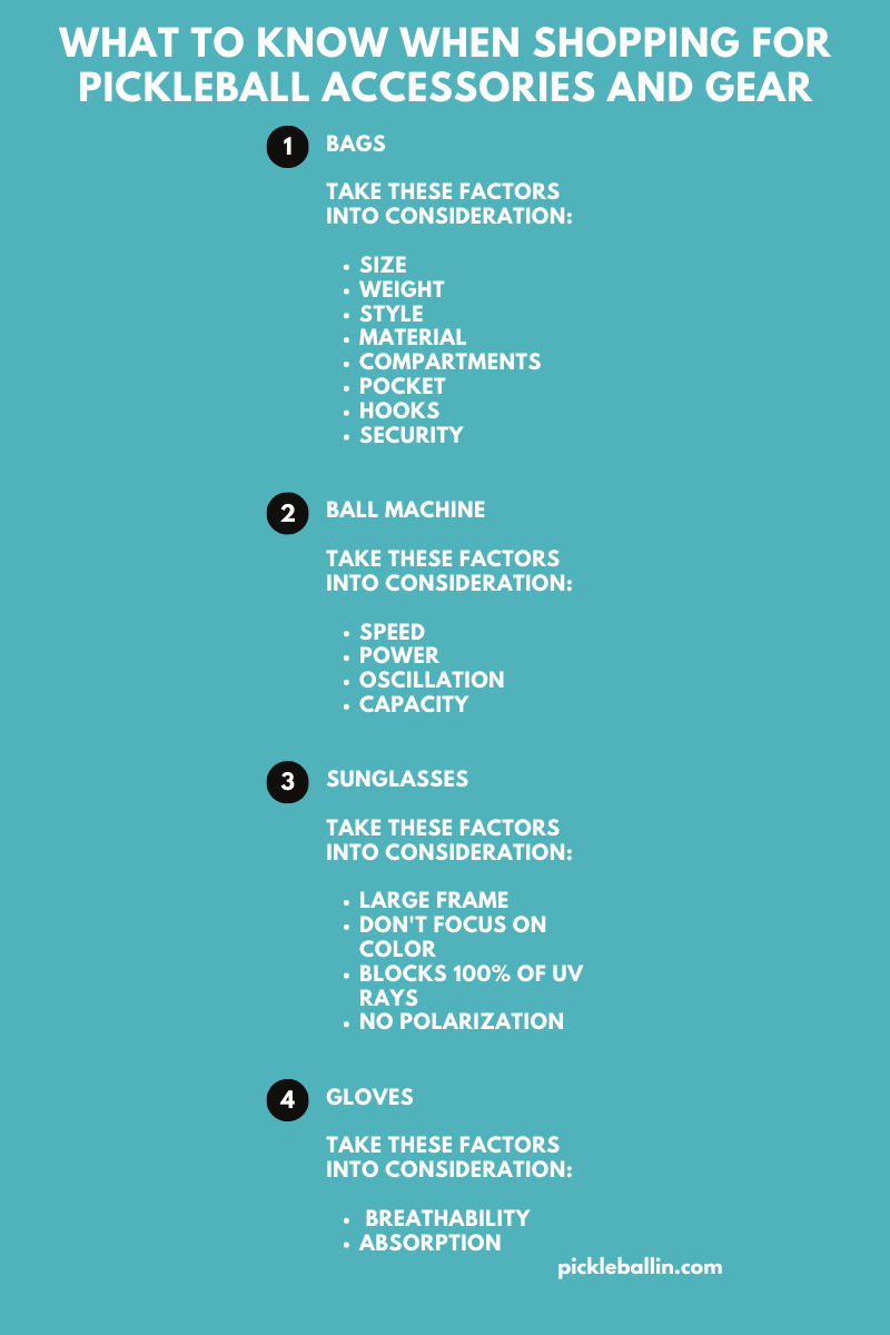 Best Pickleball Accessories And Must-Have Gear | Pickleballin